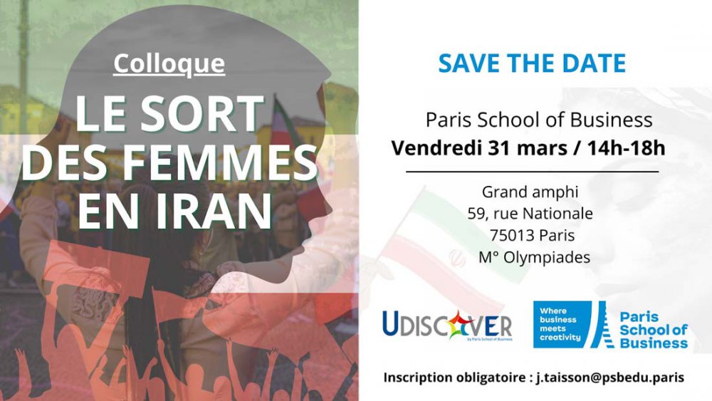 COLLOQUE – Le sort des femmes en Iran - Noelle Lenoir Avocats